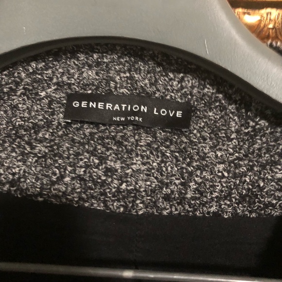 Generation Love | Jackets & Coats | Generation Love Tweed And Leather ...